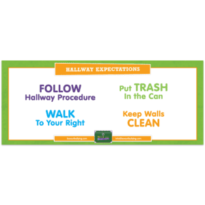 School Expectations Banners